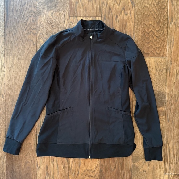 Cherokee | Other | Cherokee Black Iflex Scrub Jacket | Poshmark